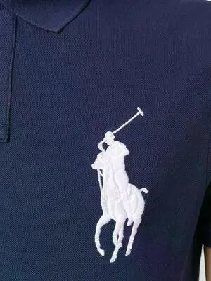 Polo Ralph Lauren Logo-print Polo Shirt - Blue