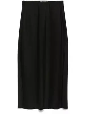 LISA YANG Silk Midi Skirt