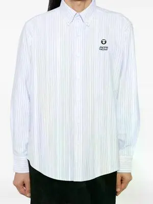 AAPE BY *A BATHING APE® Logo-patch Shirt