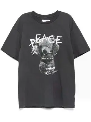 Izzue Graphic-print T-shirt - Grey