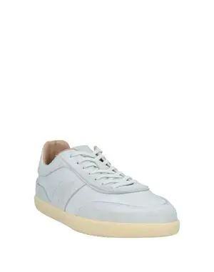 TOD'S Leather Low-top Sneakers - Grey