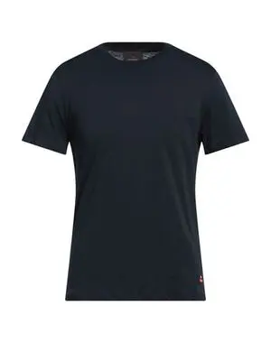 Peuterey Man T-shirt Orange Size M Cotton Blue