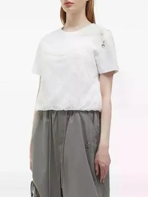 MUSIUM DIV. Layered Top - White
