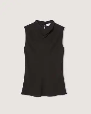 Veronica De Piante Sylvie Silk Crepe Georgette Top