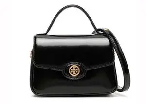Tory Burch Robinson Spazzolato Small Top Handle