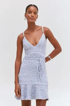PatBO Papillon Jacquard Mini Dress