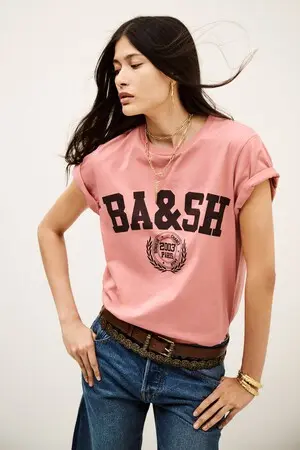 Ba&sh Cut Out T-shirts For Women
