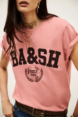 Ba&sh Ioni Short-sleeve T-shirt - Pink
