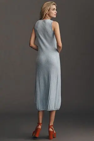 CONDITIONS APPLY Sleeveless Stripe Midi Dress
