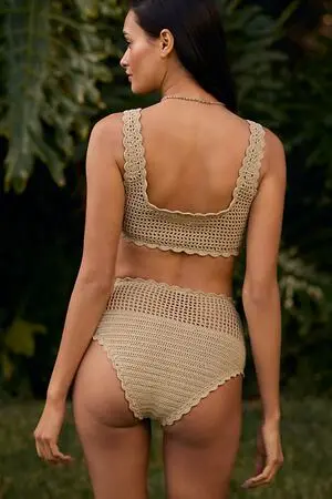 Beach Riot Wyatt Bikini Bottoms - Tan