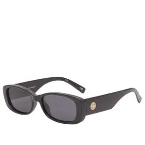 Le Specs Unreal Rectangle Sunglasses - Black
