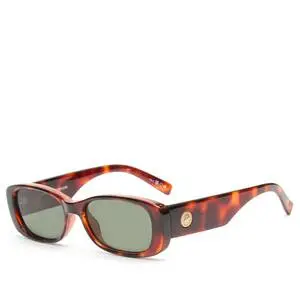 Le Specs Unreal Rectangle Sunglasses - Toffee Tort