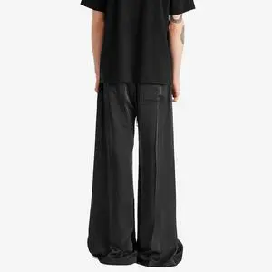 Rick Owens Wide Leg Trousers With Drawstring