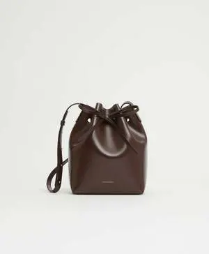 MANSUR GAVRIEL Mini Bucket Bag - Chocolate/warm Grey