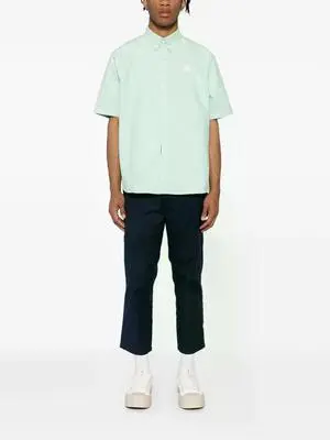 AAPE BY *A BATHING APE Aapenow Moonface-logo Shirt - Green