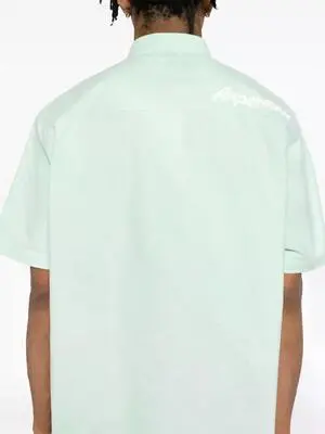 AAPE BY *A BATHING APE Aapenow Moonface-logo Shirt - Green