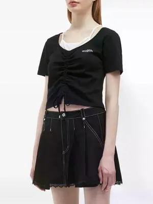 MUSIUM DIV. Layered T-shirt - Black