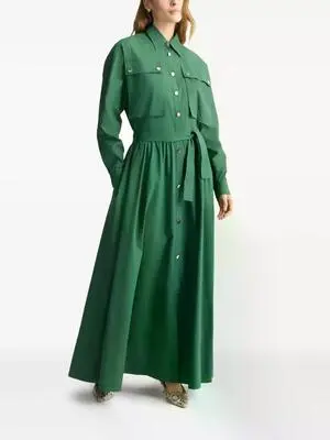 Liu Jo Button-front Utility Maxi Dress