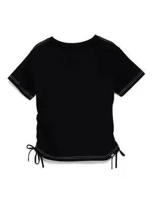 Izzue Logo-patch T-shirt - Black