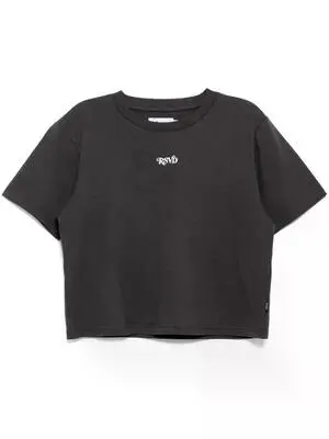 Izzue Embroidered T-shirt - Grey