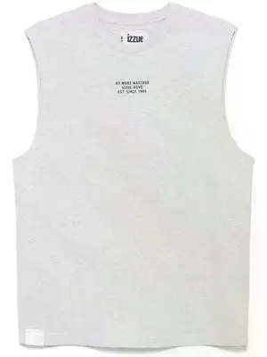 Izzue Graphic-print Vest - Grey