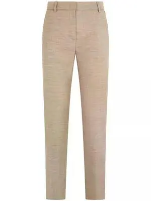 Liu Jo High-rise Tailored Trousers - Neutrals