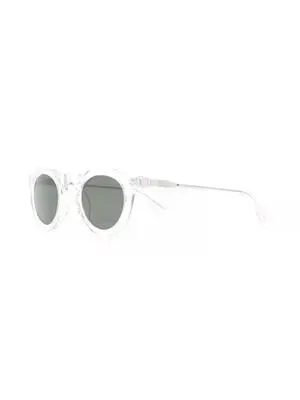 LESCA Pica Round-frame Sunglasses