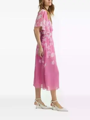 Liu Jo Floral-print Midi Dress