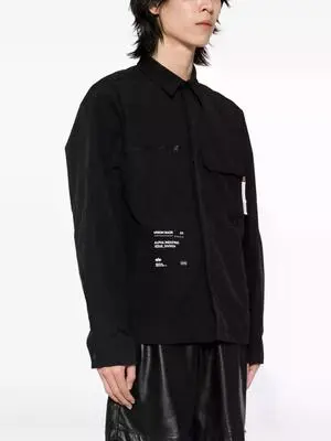 Izzue Utility Shirt Jacket - Black