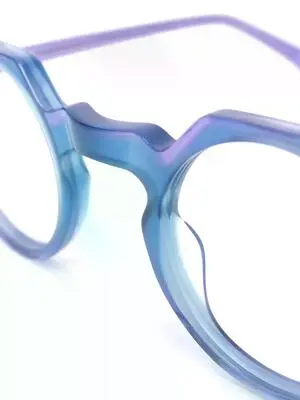 LESCA Yoga Round Frame Glasses