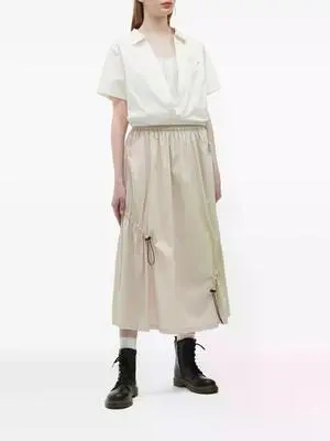 MUSIUM DIV. Logo-embroidered Shirt - White