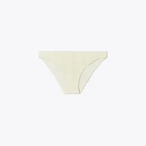 Tory Burch Terry Logo Bikini Bottom - New Ivory