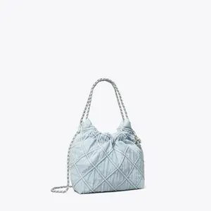 Tory Burch Embellished Denim Bags
