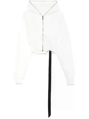 Rick Owens Collage Gimp Hoodie - White