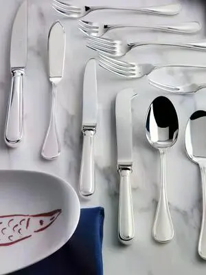 Christofle Albi Acier 24-piece Flatware Set
