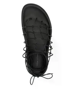 Rick Owens Web Granola Sandals