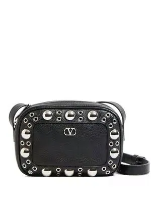 Valentino Garavani Nellcôte Cross Body Bag - Black