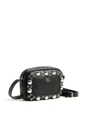 Valentino Garavani Nellcôte Cross Body Bag - Black