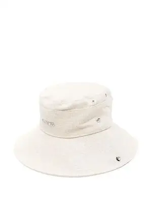 Jacquemus Le Bob De Nîmes Bucket Hat - Neutrals
