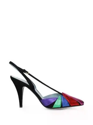 Valentino Garavani Foliefoliage Slingback Pumps - Pink