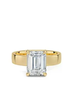 TILLA 14kt Gold Diamond Fine Ring - Yellow