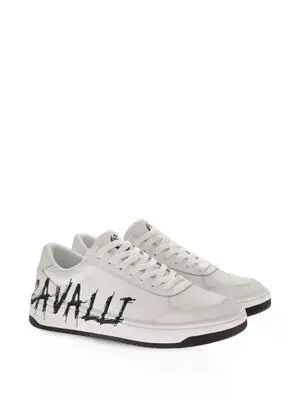 Just Cavalli Logo Sneakers - White