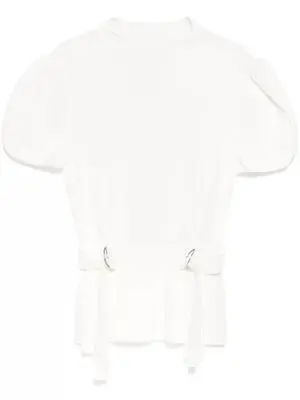 3.1 Phillip Lim Tulip Top - White