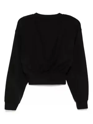 3.1 Phillip Lim Cropped Sweatshirt - Black