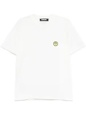 BARROW Logo-print T-shirt - White