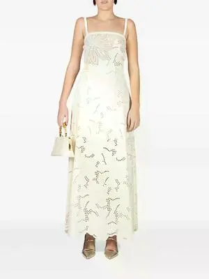 Elie Saab Floral-lace Tank Top