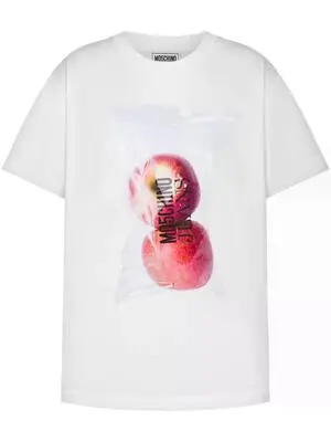 Moschino Printed T-shirt - White