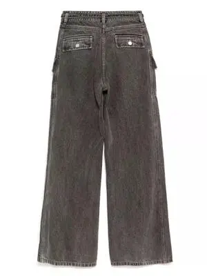 3.1 Phillip Lim Wide-leg Jeans - Washed Grey