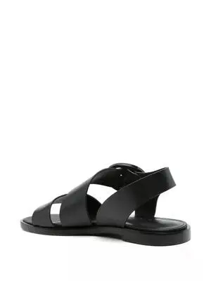 Clergerie Ilona Flat Sandals - Black