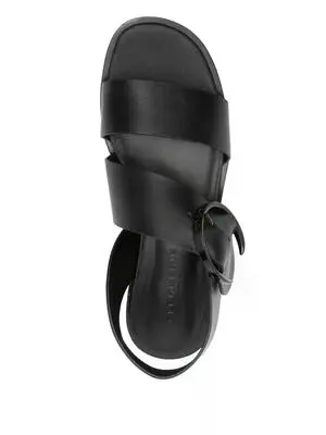 Clergerie Ilona Flat Sandals - Black